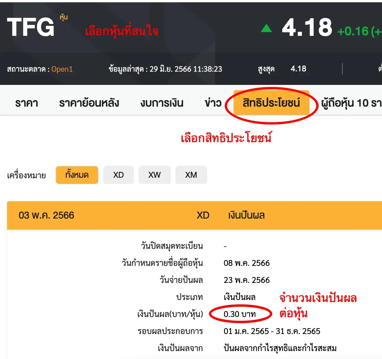 เงินปันผล คือ อะไร คำนวณอย่างไร - HoonThai.co